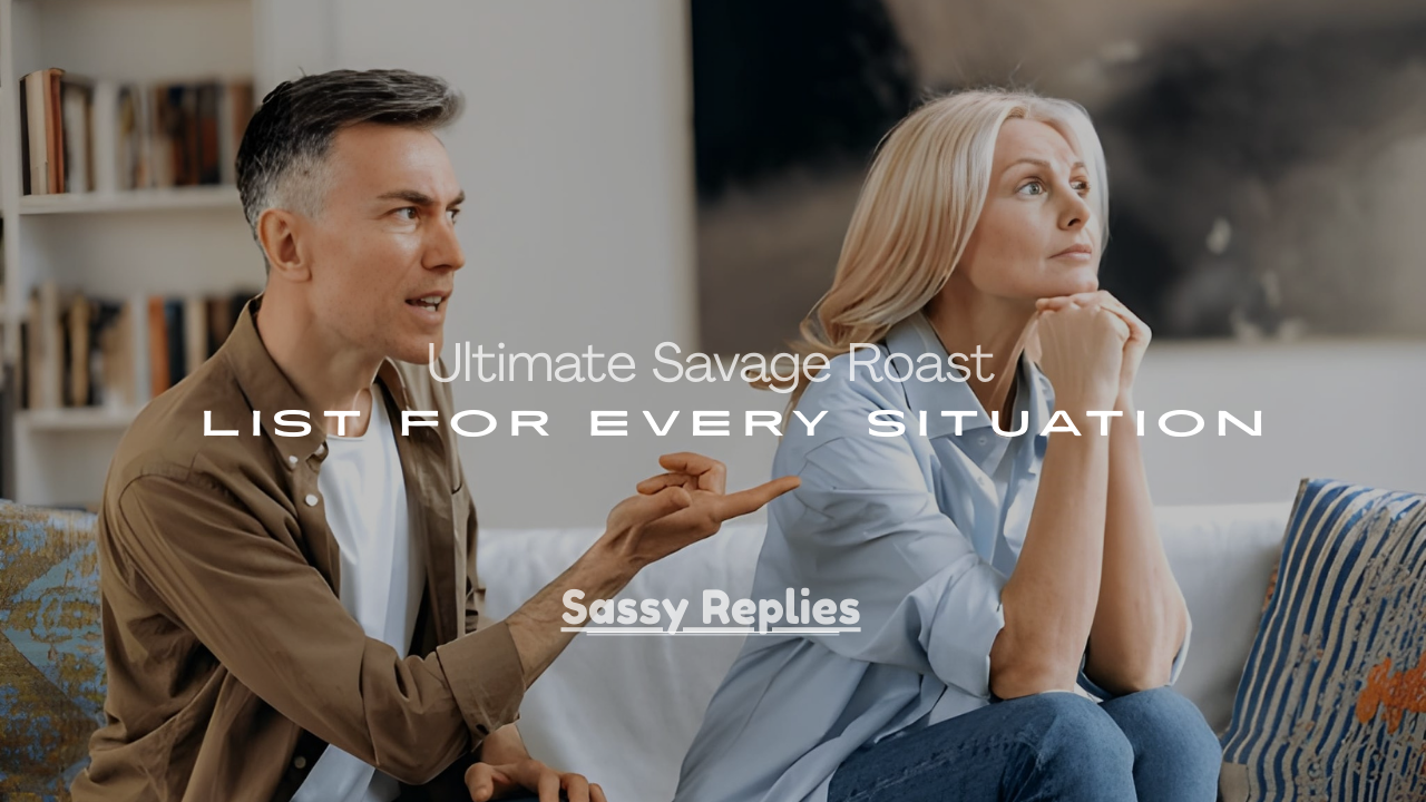 250+ Ultimate Savage Roast List for Every Situation